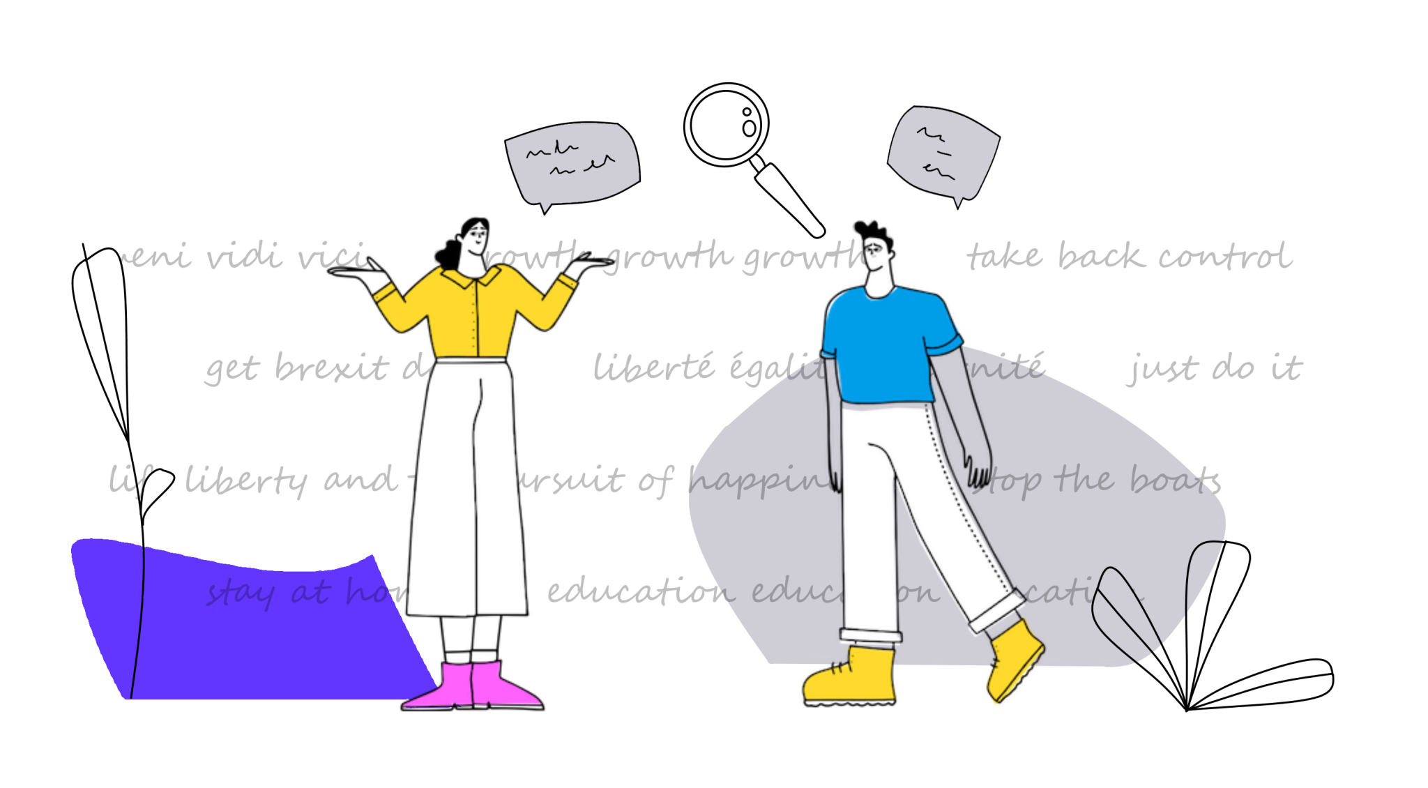 What’s with three-word slogans in British politics? - CÉLIA CONSOLINI